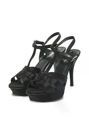 Saint Laurent 105mm Uncaged Platform Sandals