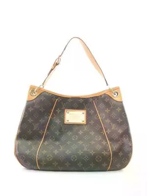 LOUIS VUITTON 2009 Pm Galliera Monogram Shoulder Bag - Brown