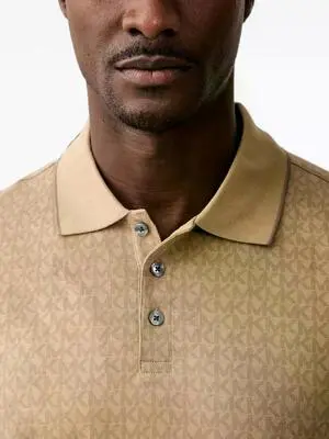 Michael Kors Monogram-print Polo Shirt