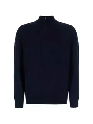 BOSS Quarter-zip Sweater - Blue