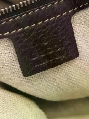 Gucci 2010s Icon Bit Satchel Gg Canvas Tote Bag - Neutrals
