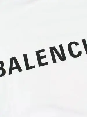 Balenciaga 2010s Logo-print Oversized Hoodie