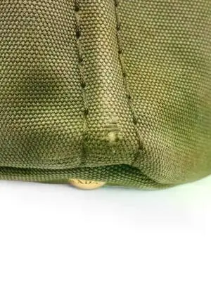 Prada 2000s Canapa Canvas Tote Bag