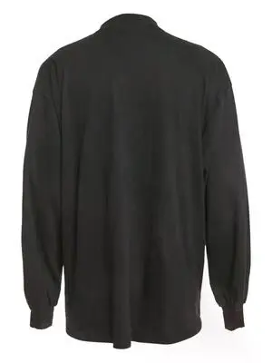 Balenciaga Logo-print Sweatshirt - Black