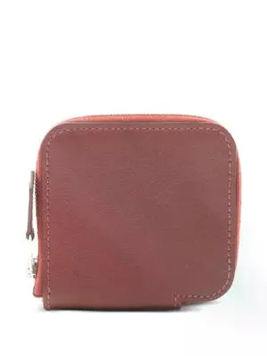 Hermès 2023 Silk'in Coin Purse - Red