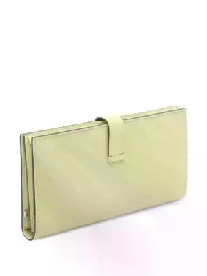 Hermès 2021 Bearn Souffle Bi-fold Wallet - Yellow