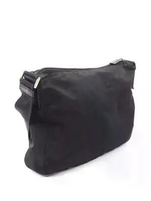 Prada 2000s Triangle Logo Crossbody Bag