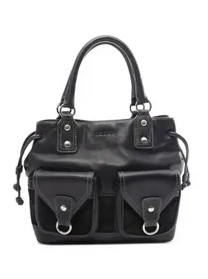 Loewe 2000s Anagram Tote Bag - Black