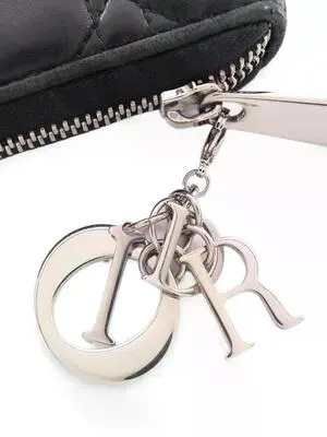 Dior 2000s Lady Voyageur Cannage Wallet
