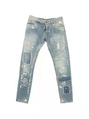 Dolce & Gabbana Patchwork Jeans For Men