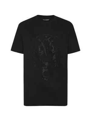 PLEIN SPORT Tiger-motif T-shirt