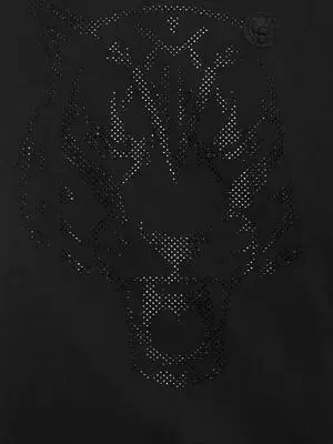 PLEIN SPORT Tiger-motif T-shirt