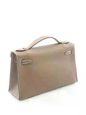 Hermès Kelly Pochette Tote Bag - Grey