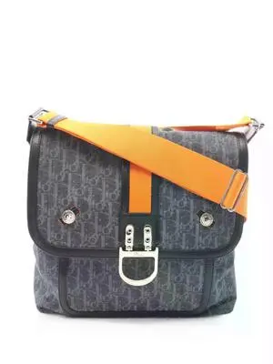 Dior 2010s Flight Line Trotter-monogram Shoulder Bag