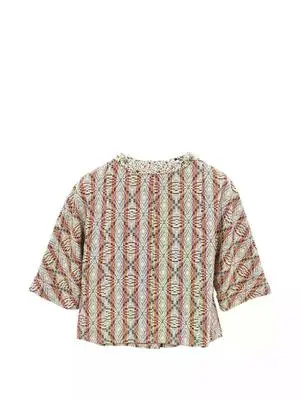 Dries Van Noten Embellished Collarless Jacket