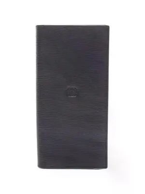 Loewe 2010s Anagram Bi-fold Wallet - Black