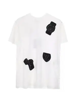 LOUIS VUITTON 2000s Patch-detail T-shirt