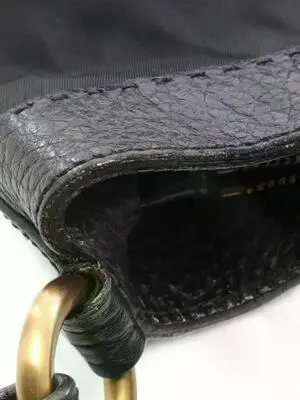 Prada 2000s Triangle Logo Handbag