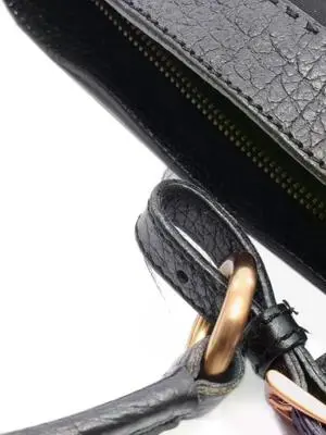 Prada Leather Panel Shoulder Bag