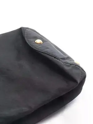 Prada Leather Panel Shoulder Bag