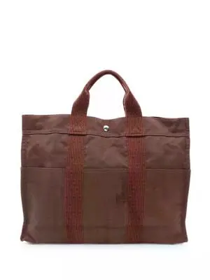 Hermès 2010s Mm Yale Line Tote Bag - Brown