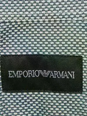 Emporio Armani Jacquard Cotton Shirt