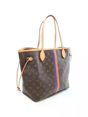 LOUIS VUITTON 201 Mm1 Neverfull Tote Bag - Brown