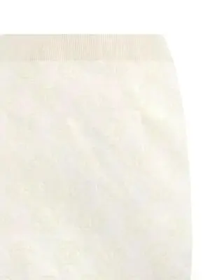 Philipp Plein Monogram Mini Skirt - Neutrals