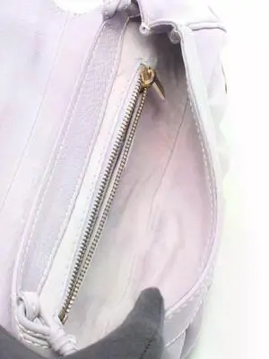Celine 2010s Buckled Leather Shoulder Bag