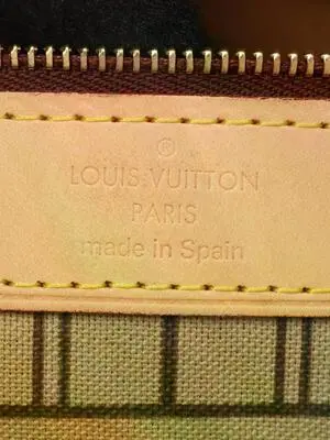 LOUIS VUITTON 2008 Mm Monogram Canvas Neverfull Tote Bag