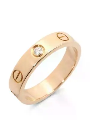 Cartier 2010s Mini Love Diamond Ring