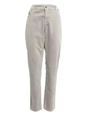 Emporio Armani Corduroy Trousers - Neutrals