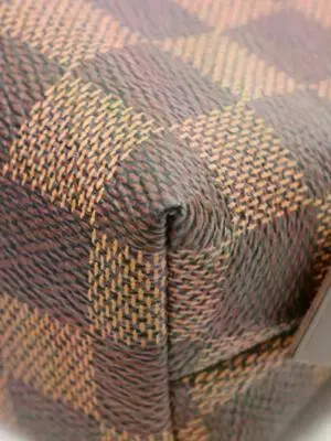 LOUIS VUITTON 2012 Damier Ebene Makeup Bag - Brown