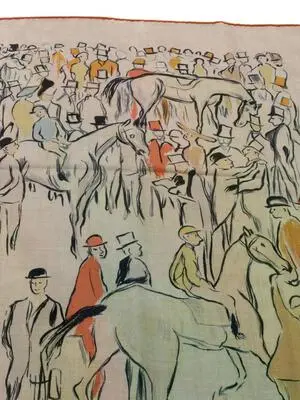 Hermès 2010s Paddock 140 Scarf