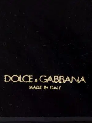 Dolce & Gabbana Leather Star-embellished Phone Case