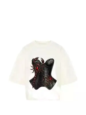 HAMZA Scorpion-print T-shirt