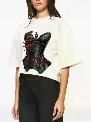 HAMZA Scorpion-print T-shirt