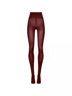 Wolford Velvet De Luxe 66 Tights - Red