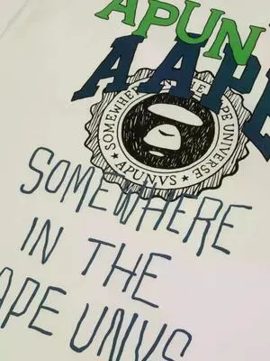 AAPE BY *A BATHING APE Logo-print T-shirt