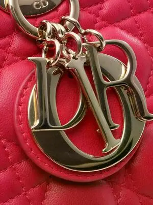 Dior Lady Tote Bag - Pink