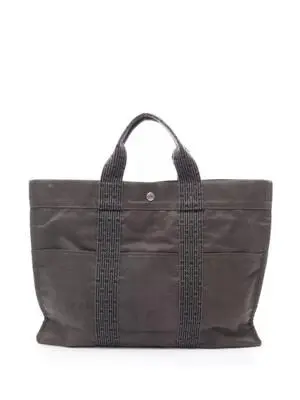 Hermès 2000s Mm Yale Line Tote Bag - Grey
