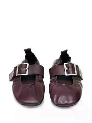 ALOHAS Sarea Leather Ballet Flats