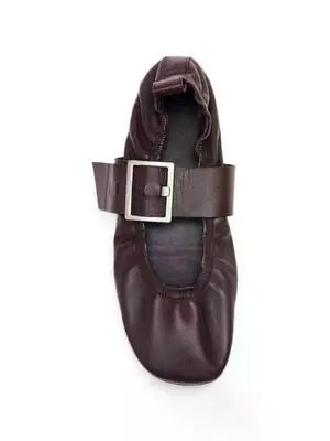 ALOHAS Sarea Leather Ballet Flats