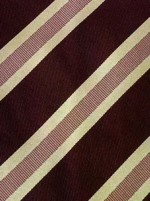 BOSS Striped Silk Tie - Red