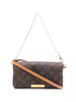 LOUIS VUITTON 2012 Pm Favorite Monogram Shoulder Bag - Brown