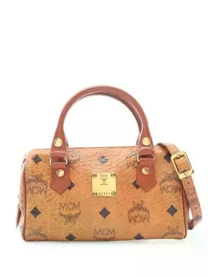 Mcm 2000s Boston Visetos 2way Mini Bag