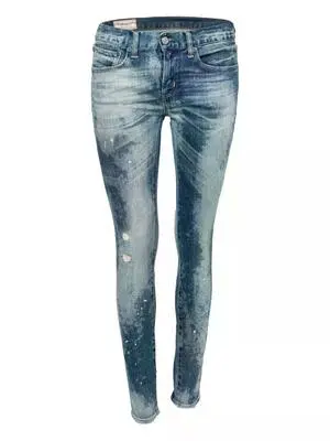 Polo Ralph Lauren 2023 Distressed Low-waist Jeans - Blue