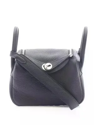 Hermès Lindy Clemence Mini Bag - Black