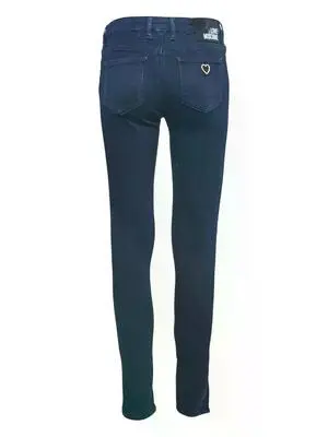 Moschino Distressed Tapered Jeans