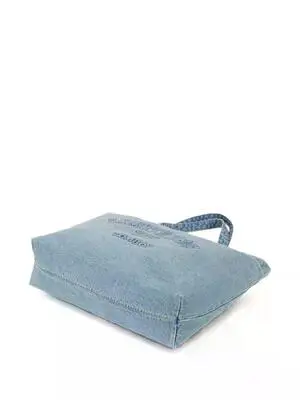 STUDIO TOMBOY Logo-embossed Denim Tote Bag